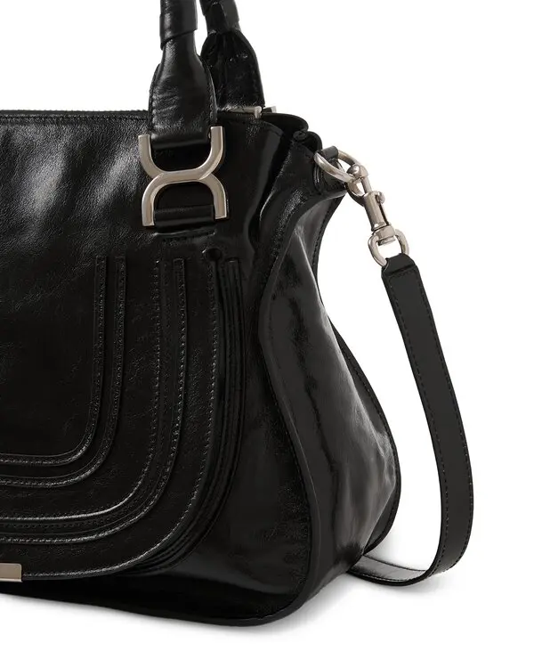 Chloé Marcie Medium Satchel - Black
