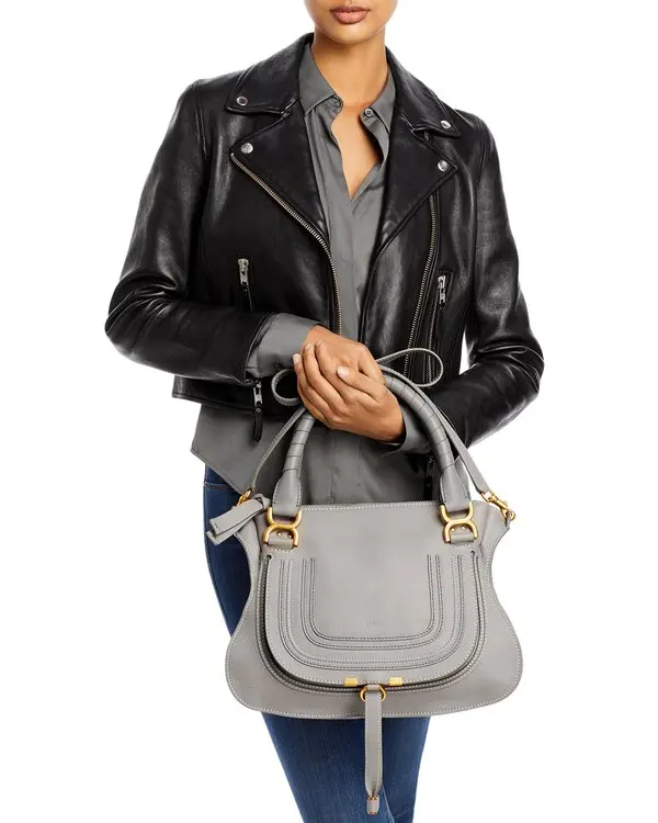 Chloé Marcie Medium Satchel - Black