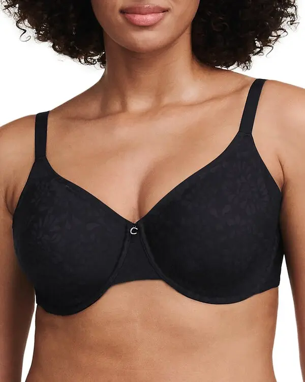 Chantelle Comfort Chic Seamless Unlined Minimizer Bra - Black