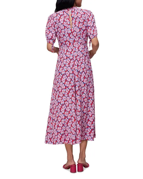 Whistles Farfalle Flower Midi Dress