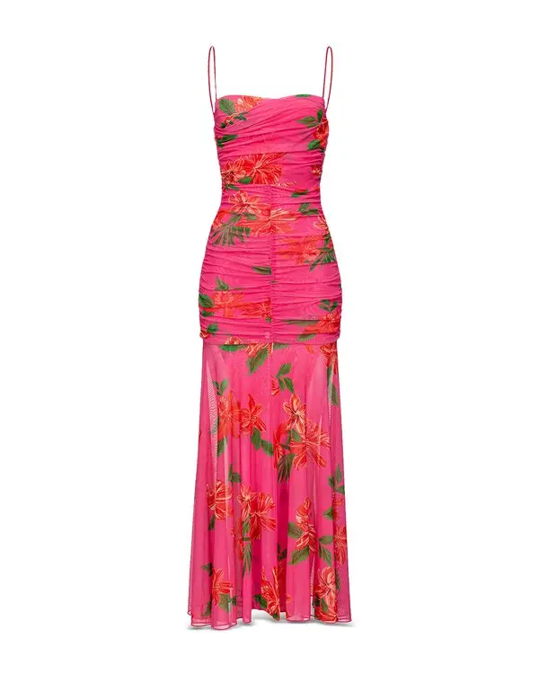 pinko achei ruched dress PINKO Achei Ruched Dress
