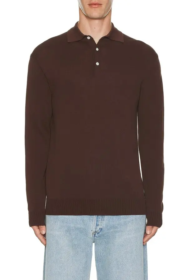 BEAMS Knit Polo