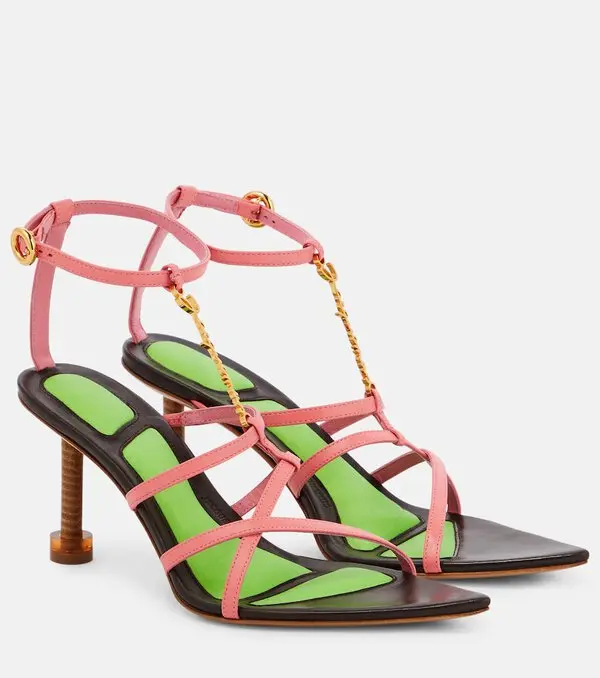 Jacquemus Les Sandales Pralu Hautes Pumps - Pink