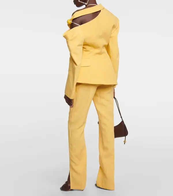 Jacquemus La Veste Baska Linen-blend Blazer