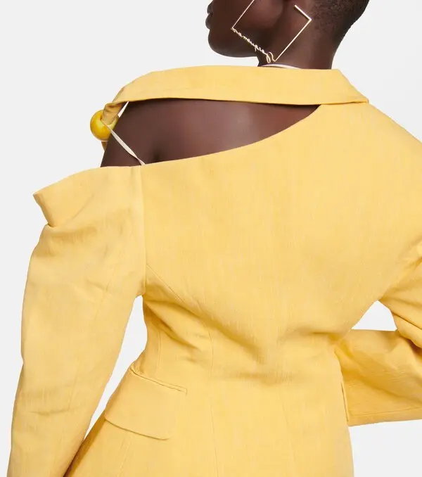 Jacquemus La Veste Baska Linen-blend Blazer