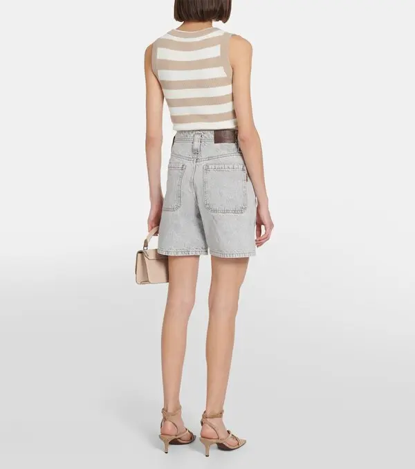 Brunello Cucinelli Denim Shorts