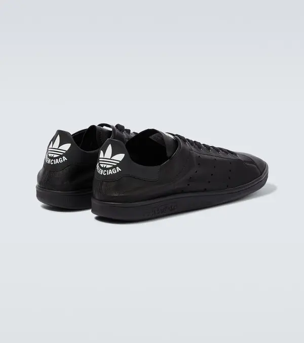 adidas gazelle silver green womens adidas Originals STAN SMITH LUX Stan Smith All Black Luxury leather  Sneakers HQ6787 black Shoes Men's Women's