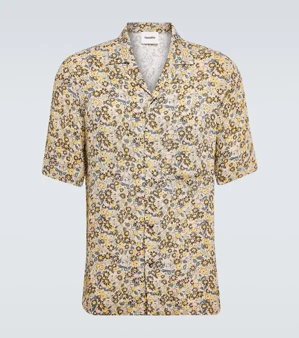 Nanushka Floral Printed Shirt - Multicoloured