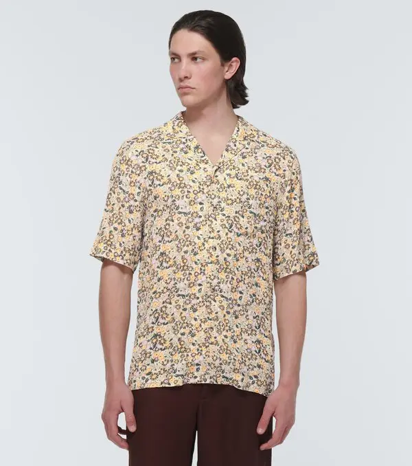 Nanushka Floral Printed Shirt - Multicoloured