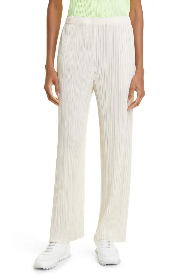 Issey Miyake Thicker Pleated Ankle Pants