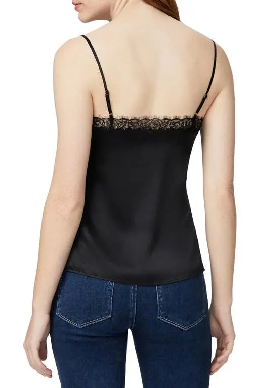 Paige Gwen Lace Trim Silk Camisole