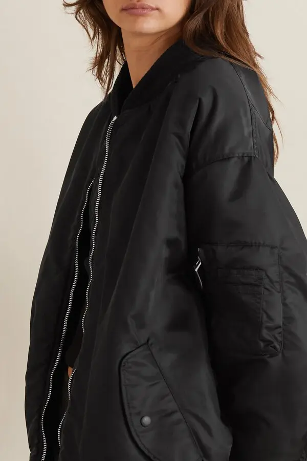 Givenchy Oversized Hooded Bomber Jacket