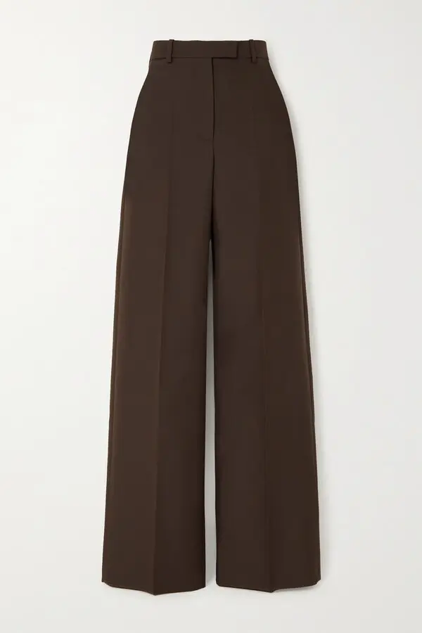 Valentino Garavani Wool Straight-leg Pants