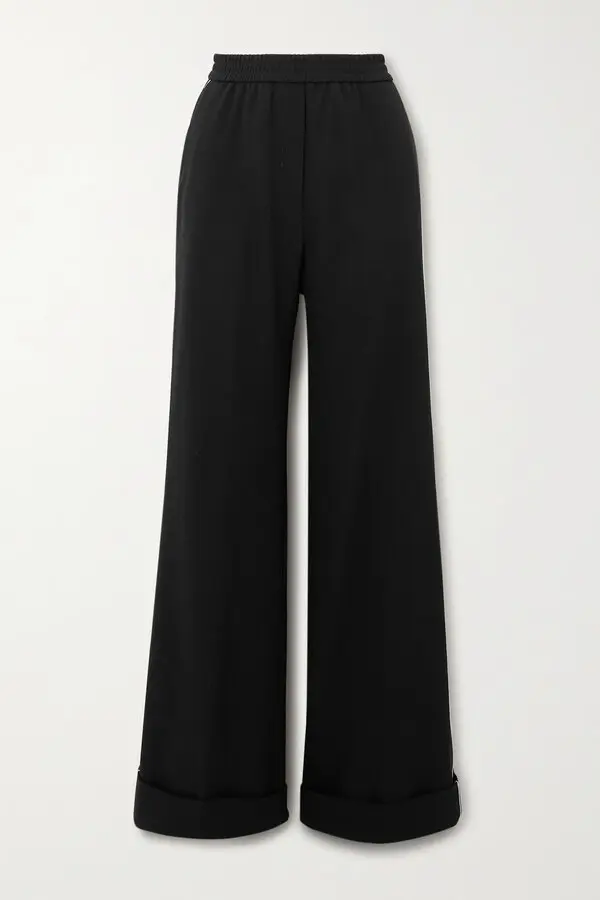 Dolce & Gabbana Piped Straight-leg Pants