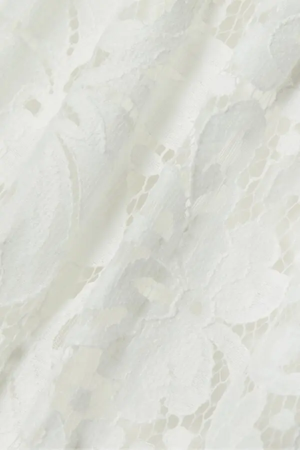 Erdem Isla Tie-detailed Lace Gown