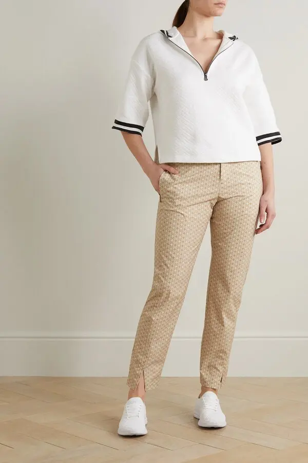 Bogner Tesja Cropped Printed Golf Pants