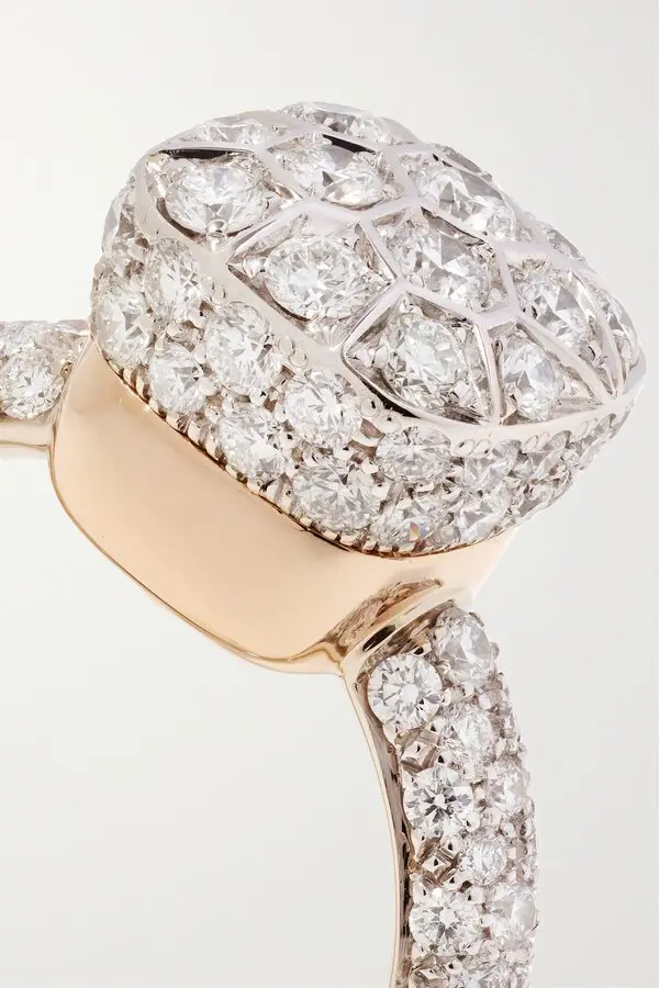 Pomellato Nudo Solitaire 18-karat And Diamond Ring
