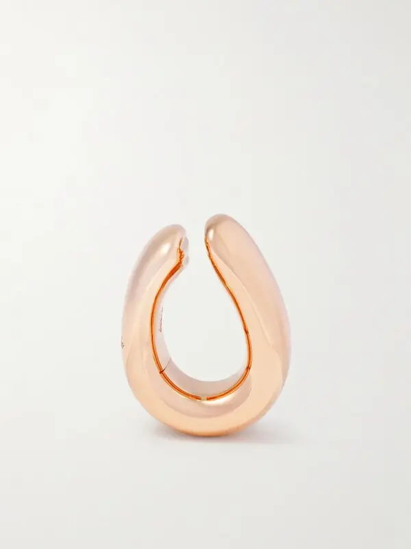 Pomellato Iconica 18-karat Rose Clip Earrings - Gold