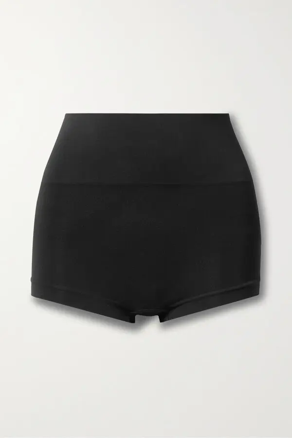 Spanx Spanxshape Extraordinary Seamless Stretch Shorts - Black