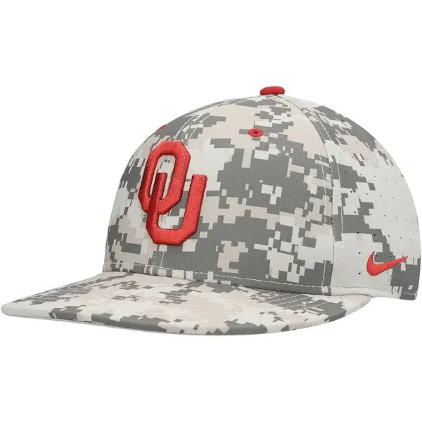 Nike Oklahoma Sooners Aero True Baseball Performance Fitted Hat