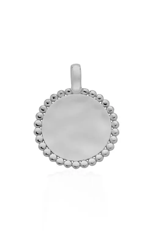 Monica Vinader Deia Beaded Pendant Charm - Sterling Silver
