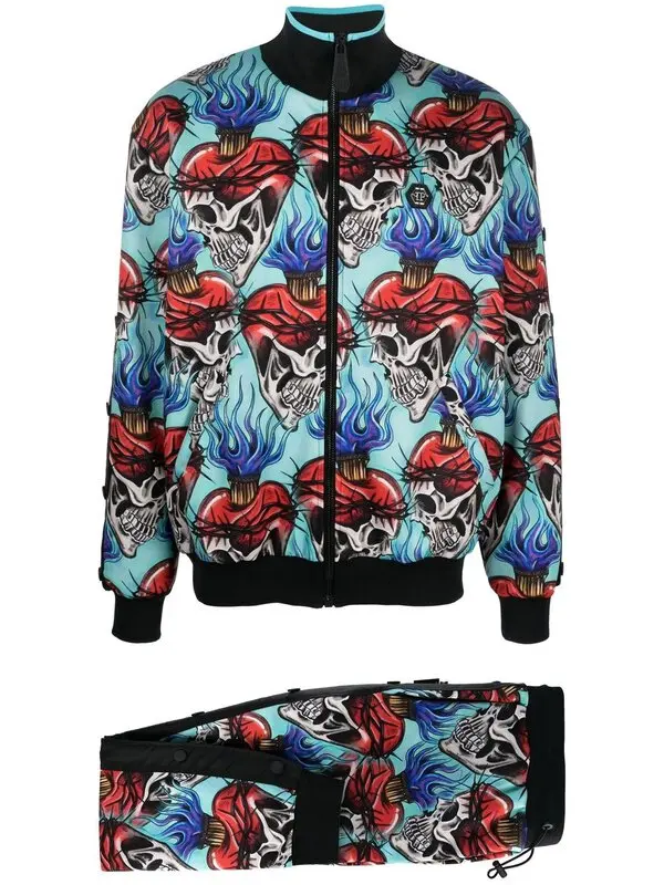 Philipp Plein Graphic-print Tracksuit