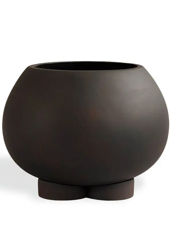101 COPENHAGEN Mini Urchin Plant Pot - Brown