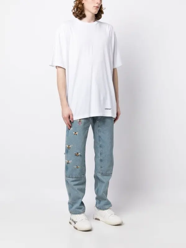 Off-White Scribble Diag Print T-shirt