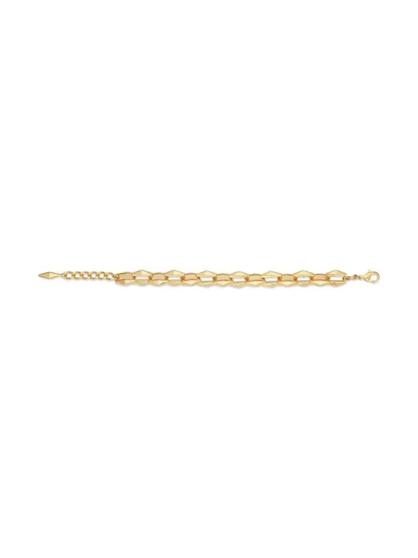 JIMMY CHOO Diamond Chain-link Bracelet - Gold