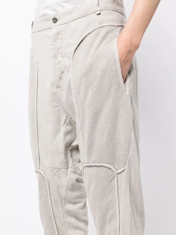 Masnada Panelled Drop-crotch Trousers