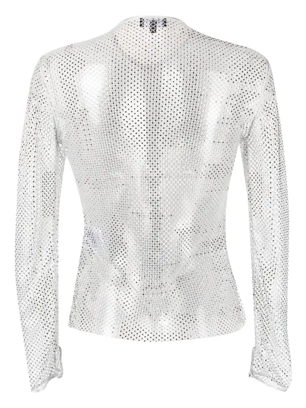 Giorgio Armani Crew-neck Mesh T-shirt