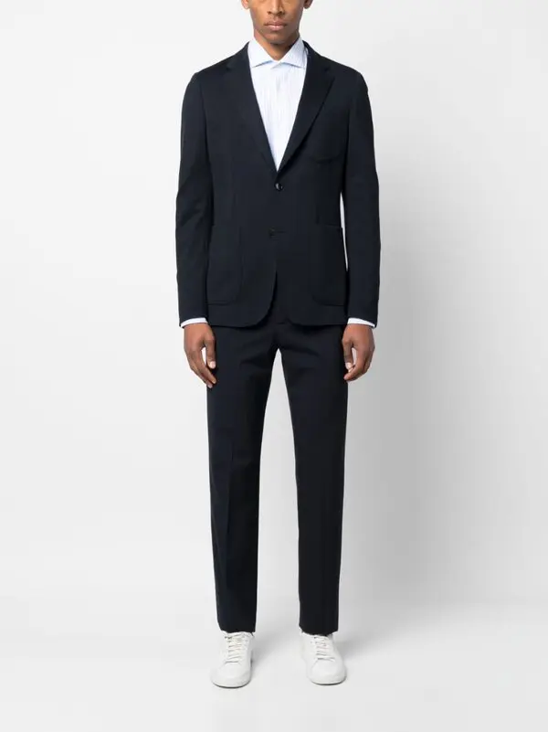 Fedeli Long-sleeve Buttoned Shirt