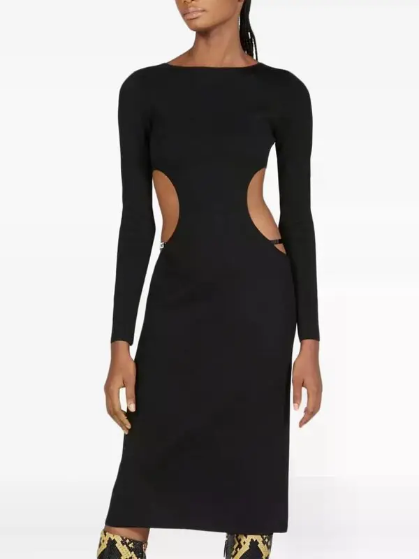 Gucci Crystal G Cut-out Dress