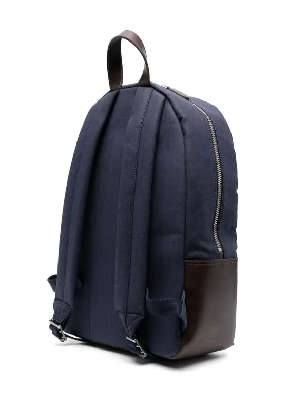 Ralph Lauren Equestrian-print Canvas Backpack