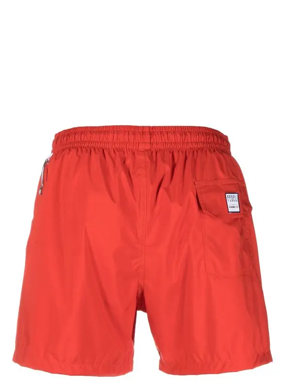 Fedeli Logo-patch Swim Shorts