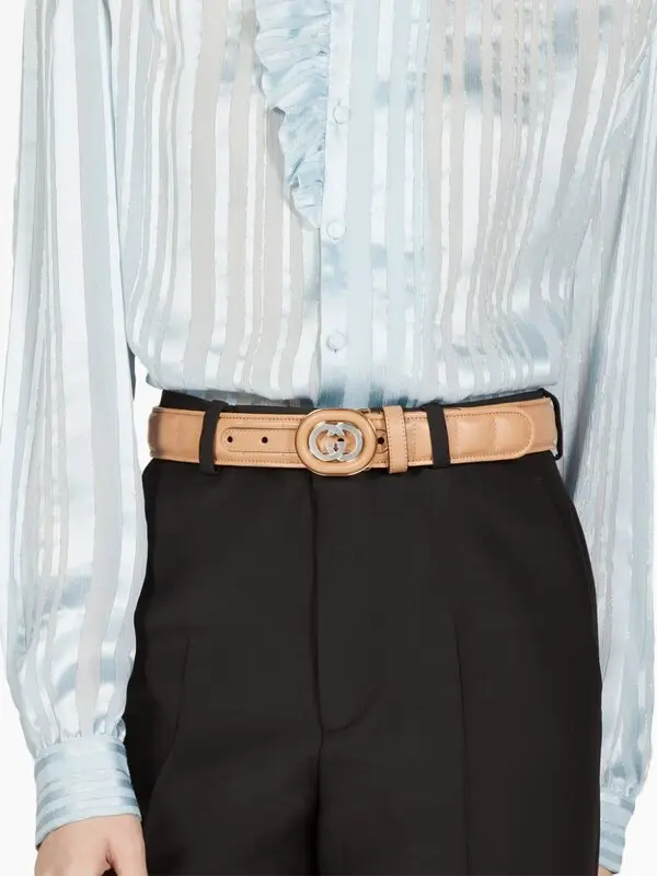 Gucci Interlocking G-buckle Belt