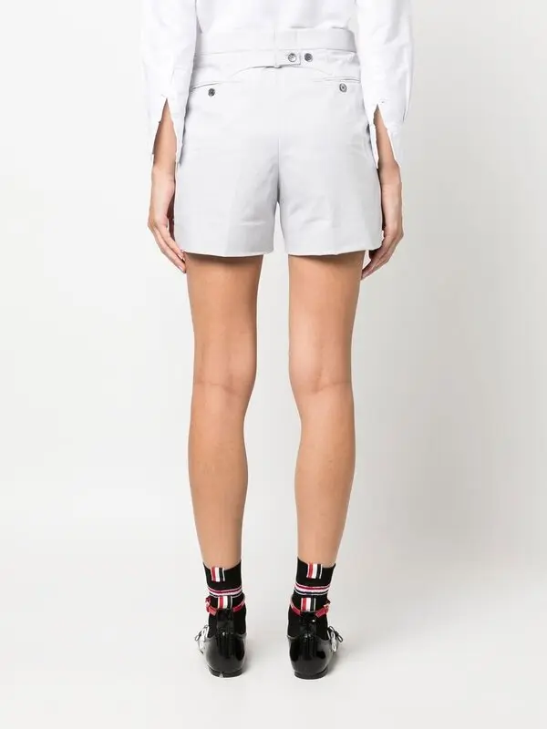 Thom Browne Striped Tailored Shorts - Grey