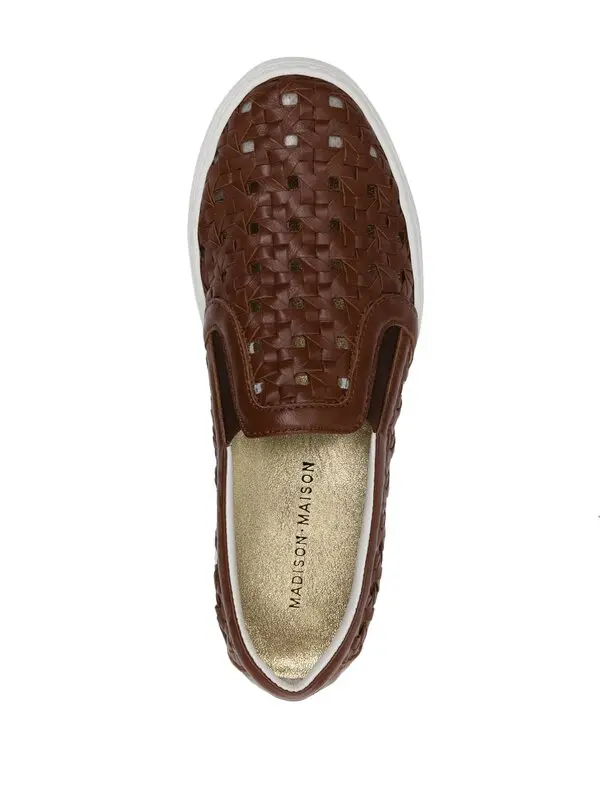 MADISON MAISON Interwoven Slip-on Sneakers
