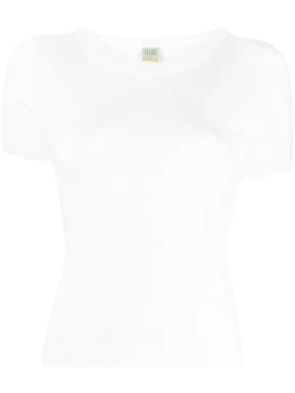 FLORE FLORE Organic Cotton T-shirt - White