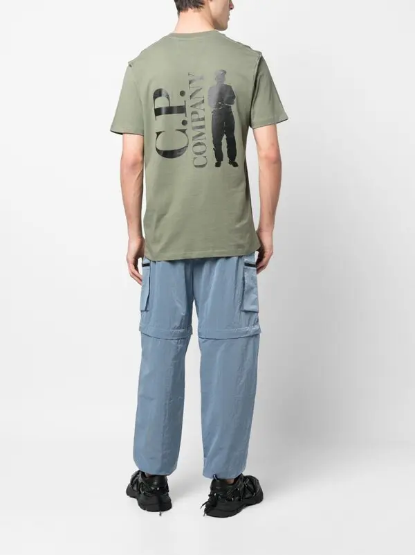C.P. COMPANY Logo Print Cotton T-shirt