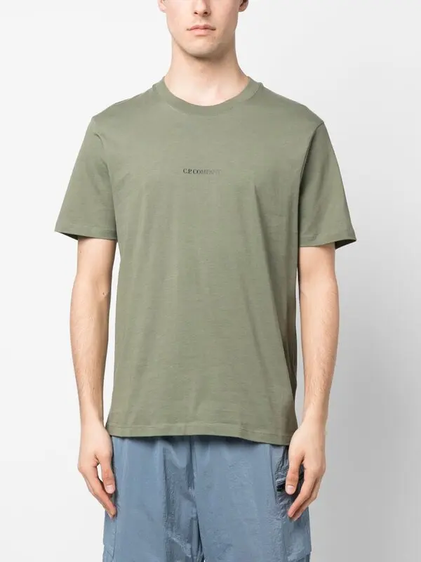 C.P. COMPANY Logo Print Cotton T-shirt