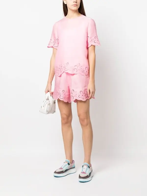 Moschino Lace-trimmed Shorts