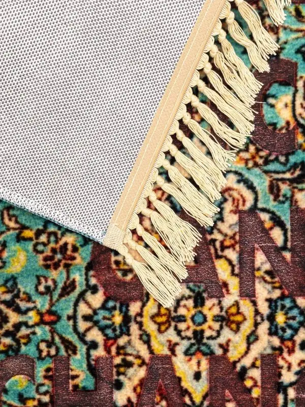 SELETTI Burnt Voice Mix-print Carpet