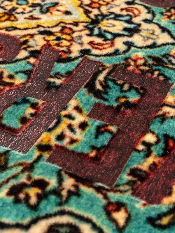SELETTI Burnt Diversity Mix-print Carpet
