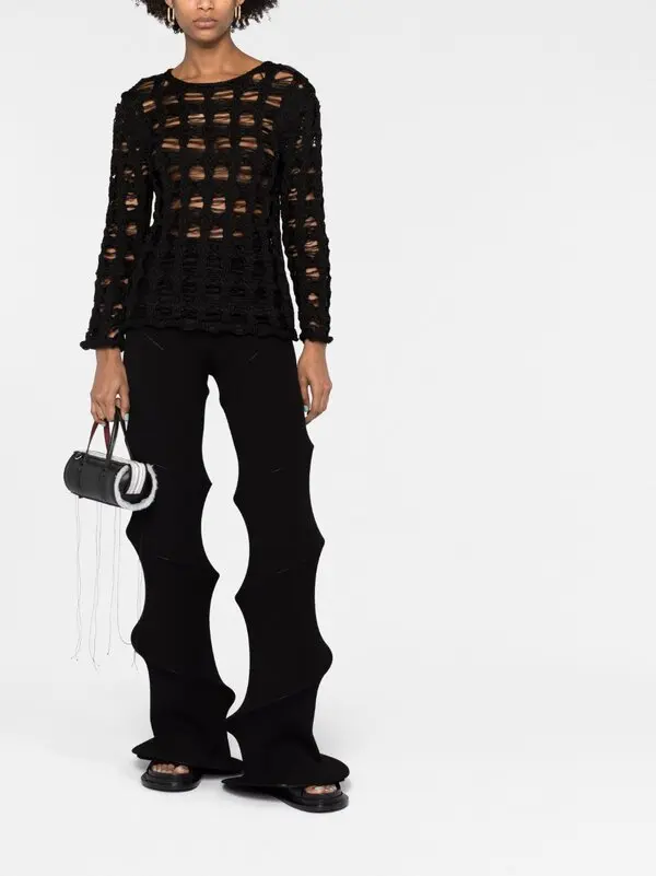 Comme Des Garçons Open-knit Jumper