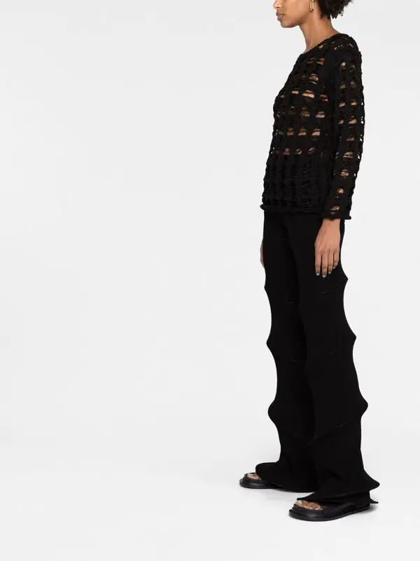 Comme Des Garçons Open-knit Jumper