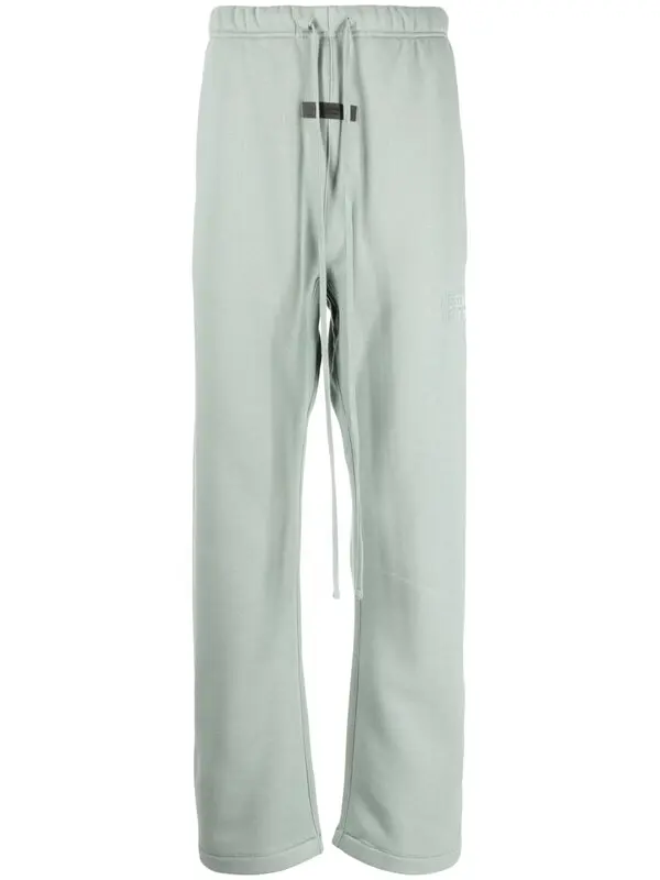 Fear Of God Drawstring Cotton Track Pants - Green