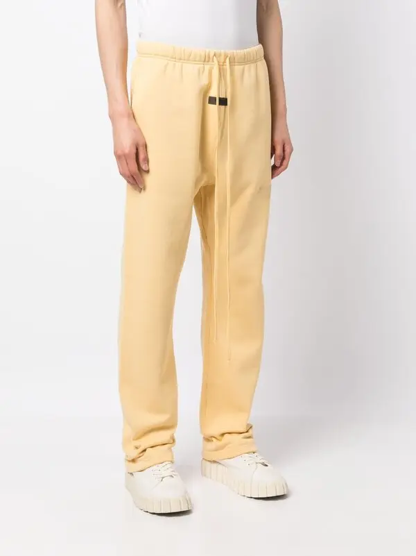 Fear Of God Drawstring Cotton Track Pants - Yellow