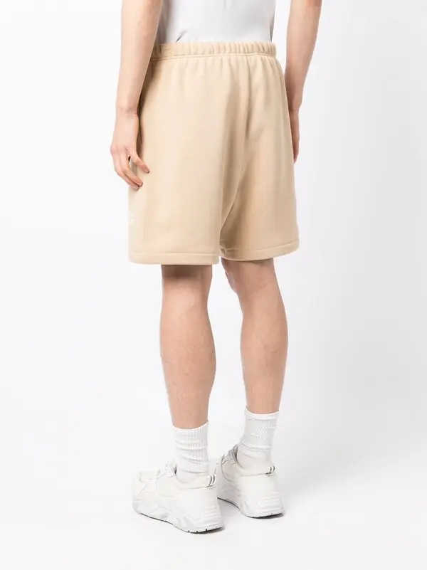 Fear Of God Cotton Blend Track Shorts - Neutrals