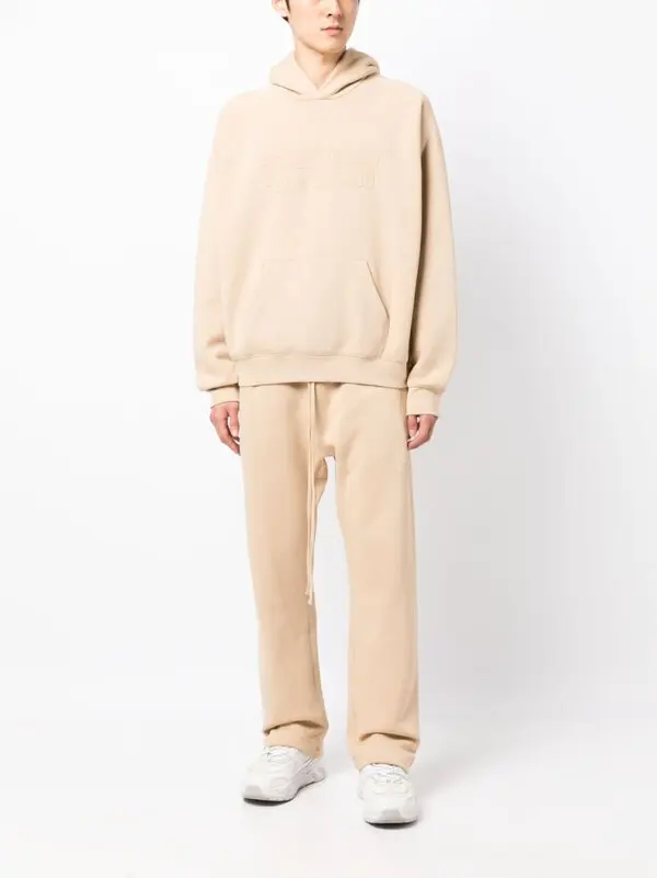 Fear Of God Drawstring Cotton Track Pants - Neutrals